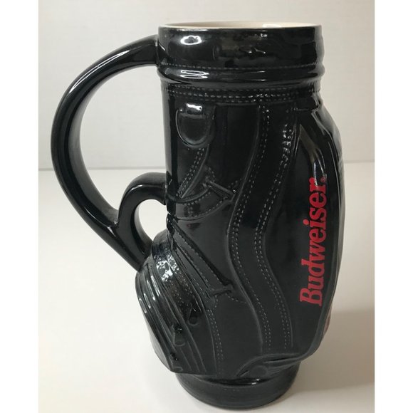 Caramarte | Kitchen | Budweiser Golf Bag Stein Vinatage 993 Ceramic ...